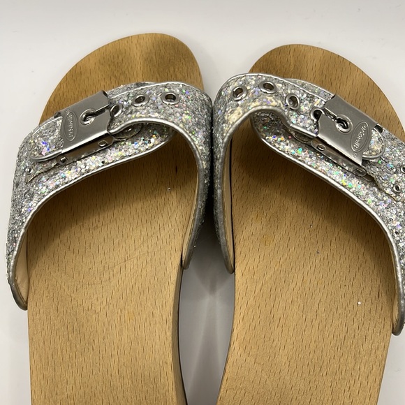 Dr. Scholl's | Shoes | Dr Scholls Classic Design Wooden Sole Sandals ...